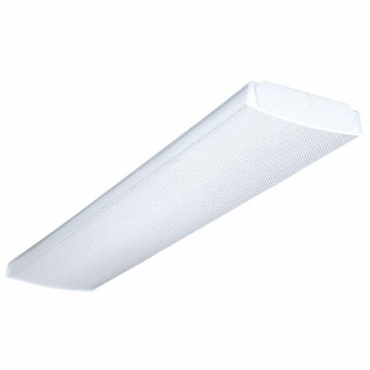 LITHONIA LIGHTING Low Profile Wraparound Fixture, Dimmable No, 120/277V ...