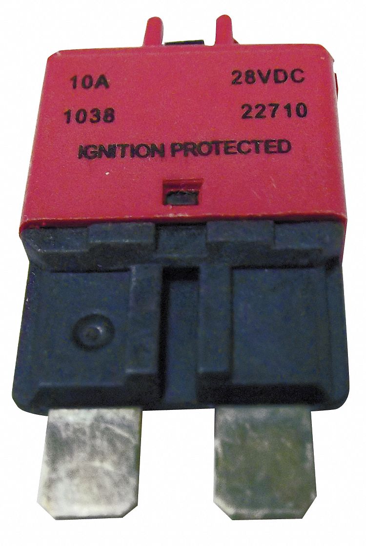 CB227, 28V DC, Automotive Circuit Breaker - 6CJA4|CB227-10 - Grainger