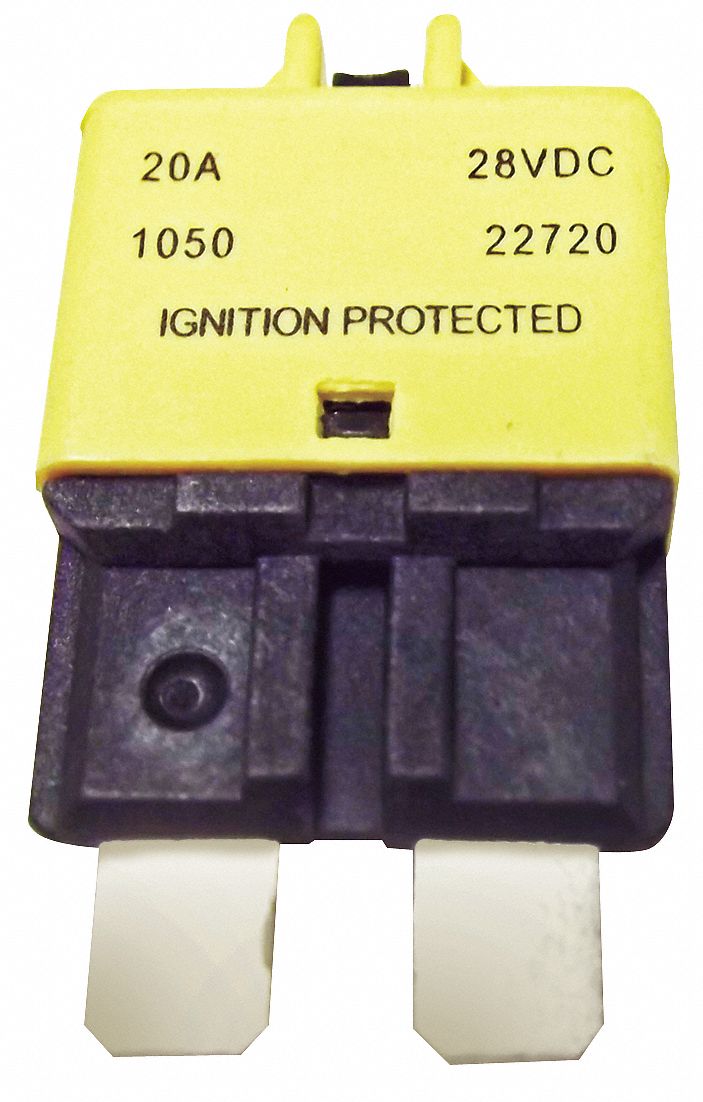 BUSSMANN CIRCUIT BREAKER,20A - Automotive Mini Circuit Breakers ...