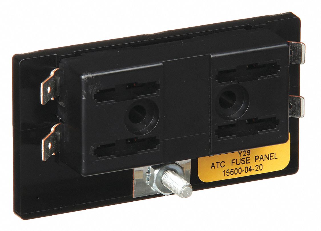 BUSSMANN, Open, 4 Pole, Fuse Block - 6CJE8|15600-04-20 - Grainger