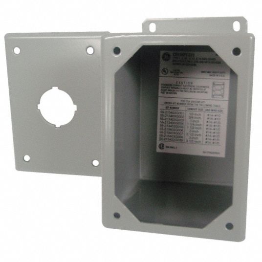 GE, 30mm, 3 Holes, Push Button Enclosure - 6CKF1|CR104PEG13 - Grainger