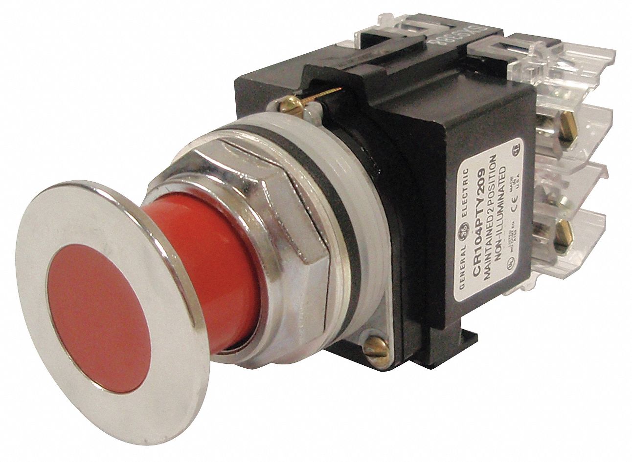 GE, 30 mm Size, Maintained Push / Maintained Pull, Non-Illuminated Push ... GE, 30 mm Size, Maintained Push / Maintained Pull, Non-Illuminated Push ...