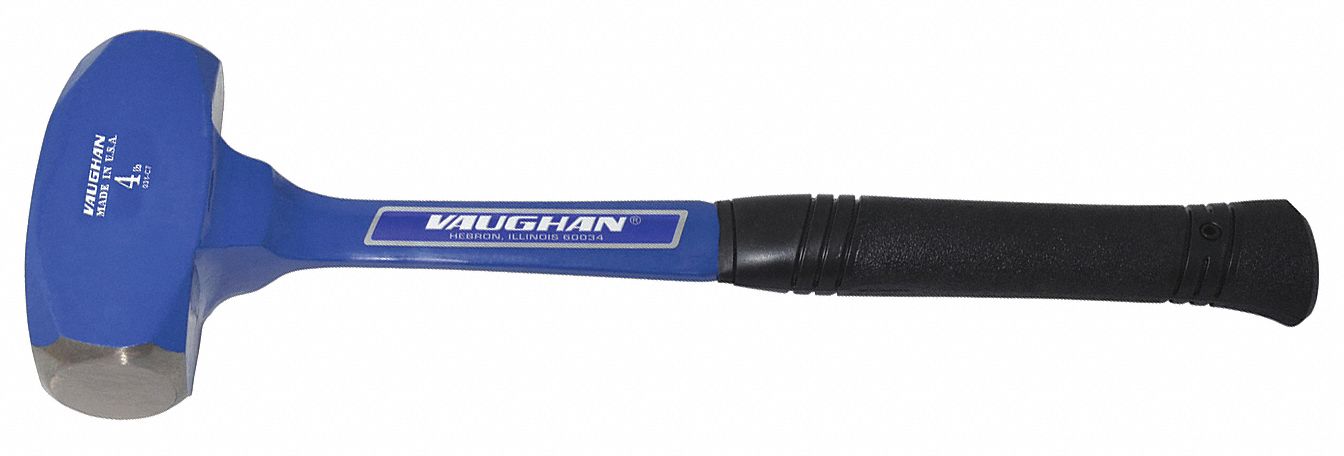 Steel Handle, 4 lb Head Wt, Steel Drilling Hammer - 6CLN3|RHD4L - Grainger