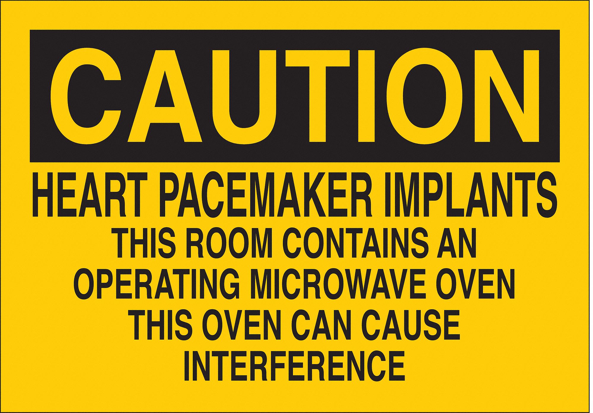 Caution Radiation Sign - Grainger