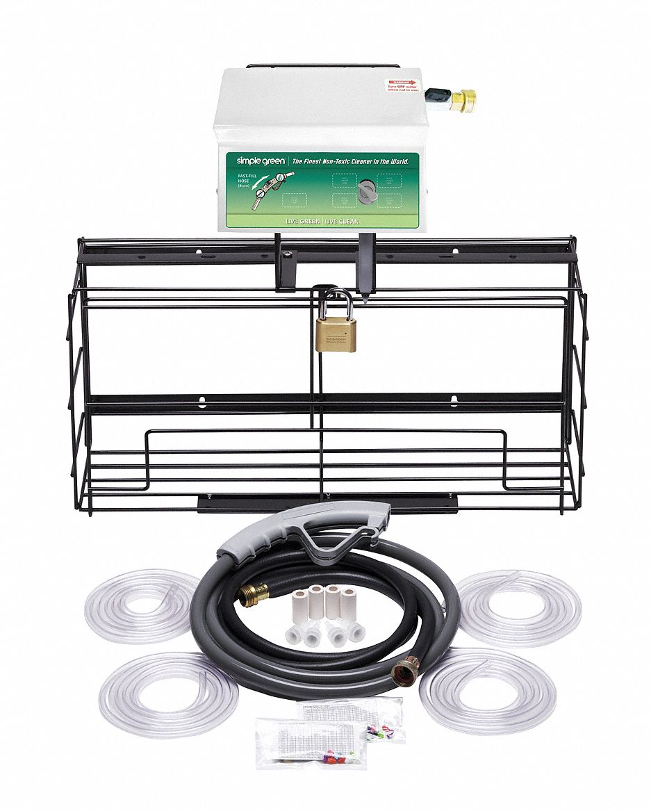 SIMPLE GREEN Chemical Mixing Dispenser, Number of Chemicals Dispensed ...