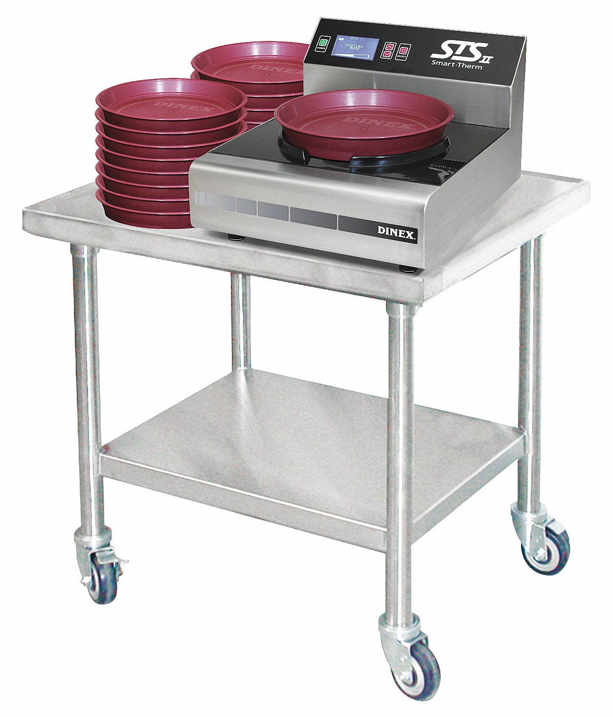 30 in Overall Lg, 24 in Overall Wd, Induction Charger Table - 6CRH8 ...