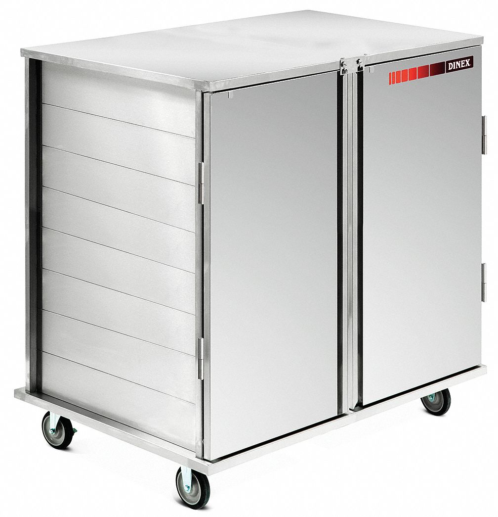 CARLISLE DINEX, 32 Trays, Pass-Through, Meal Delivery Cart - 6CRL1 ...