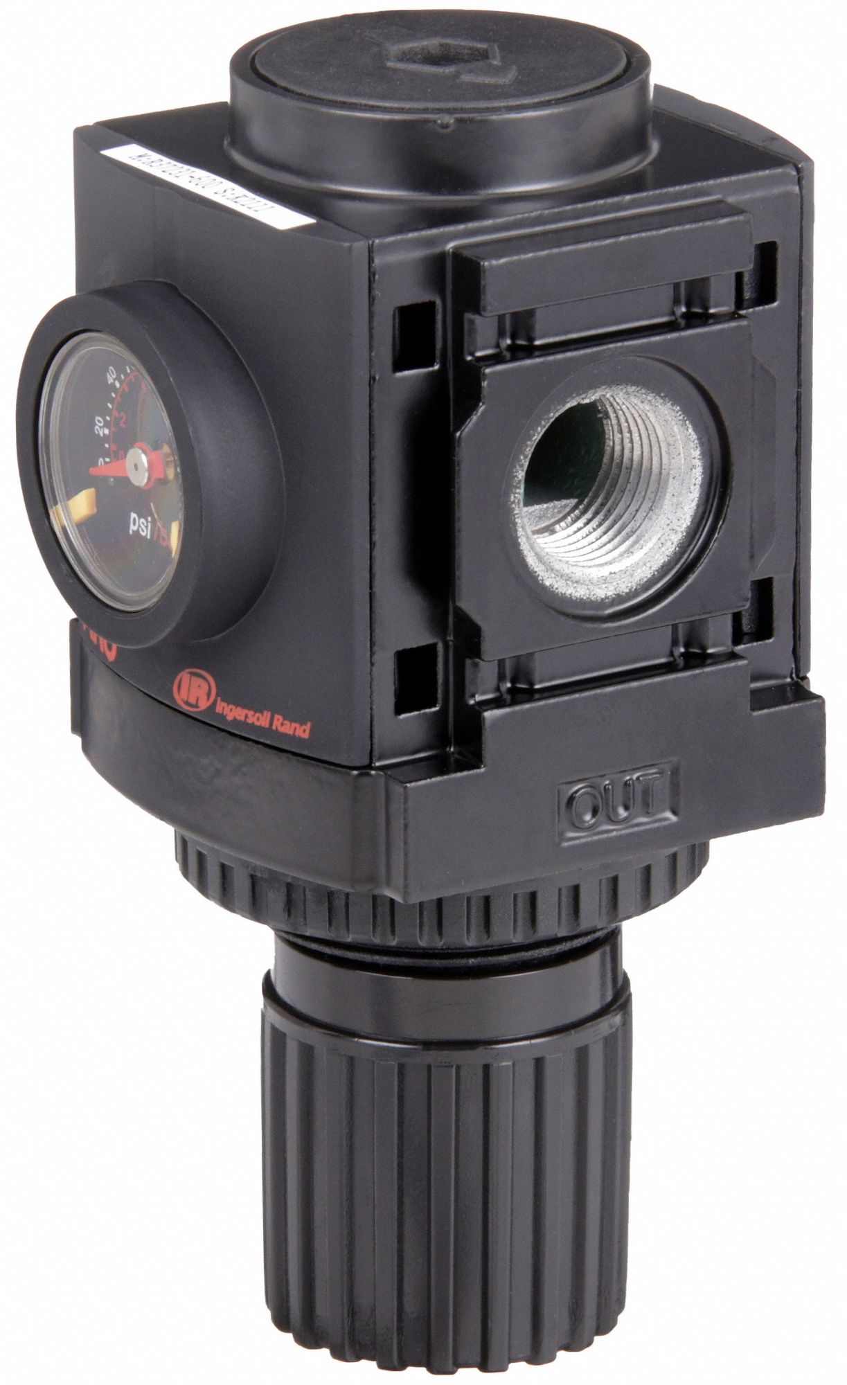 ARO Compressed Air Regulator: Aluminum, 3/8 in NPT, 113 cfm, 0 psi to ...