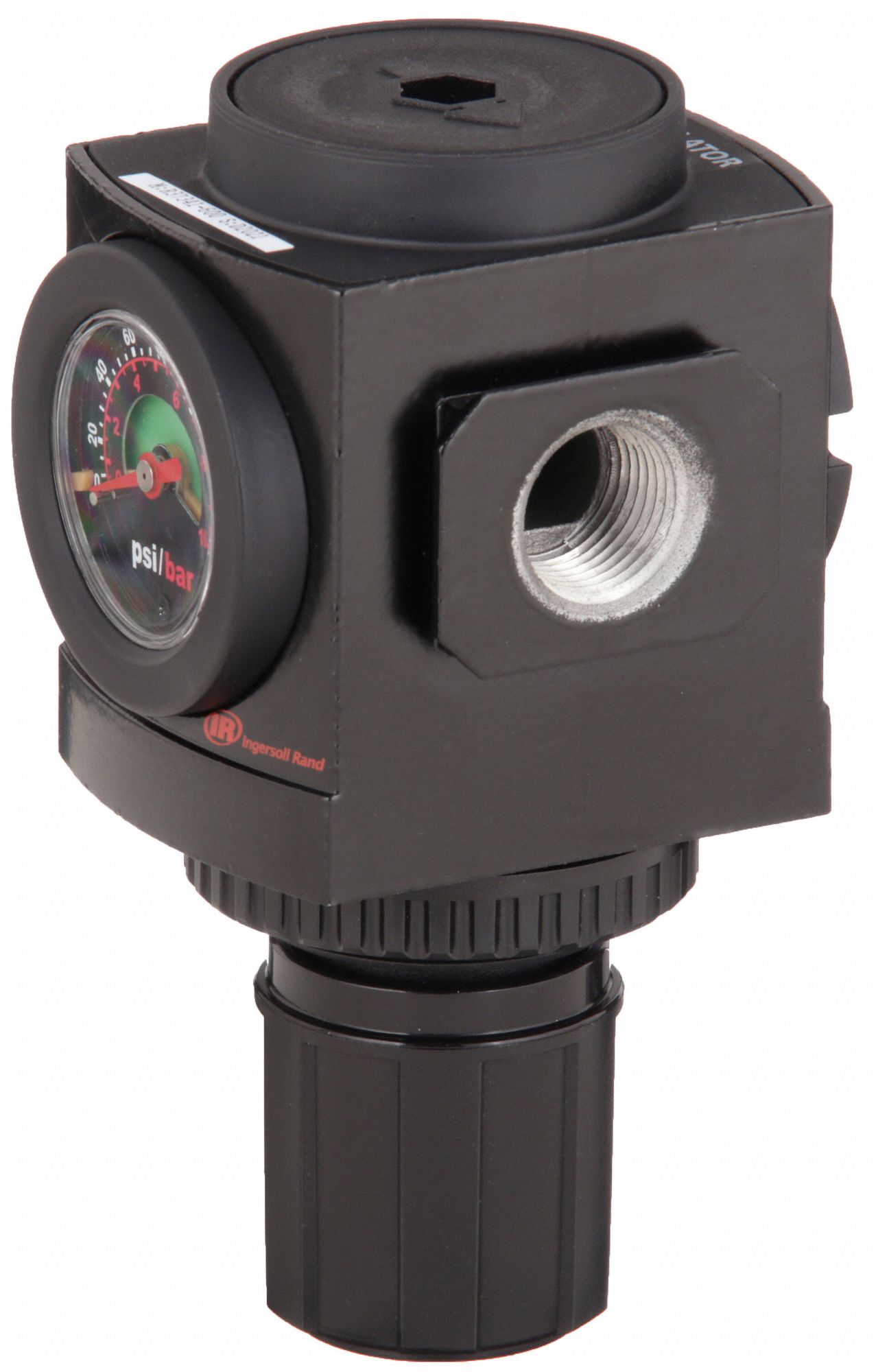 ARO Compressed Air Regulator: Aluminum, 1/2 in NPT, 210 cfm, 0 psi to ...