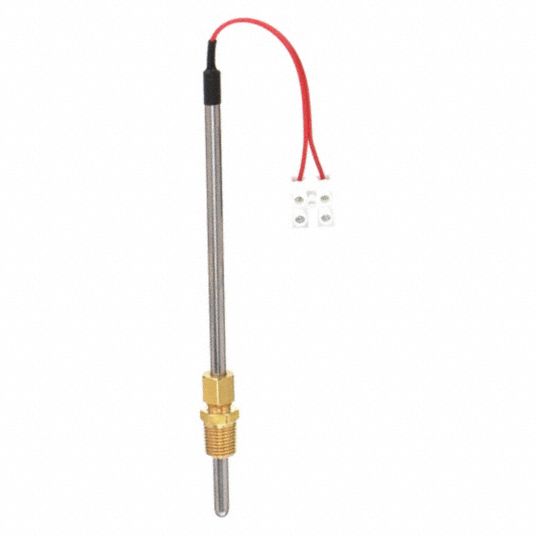 RTD, 2-Wire 1,000 ohm, Immersion Temperature Probe - 6CTY8|TE-IBN-E0444 ...