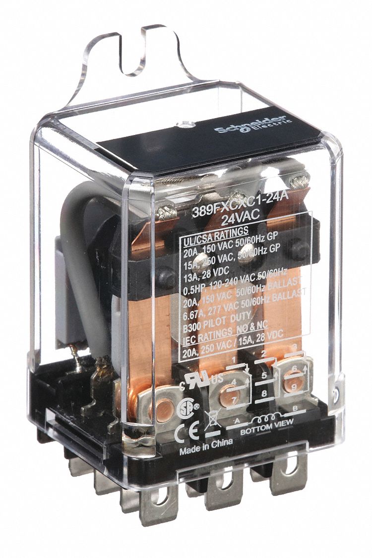 SCHNEIDER, Surface (Side Flange) Mounted, 20 A Current Rating, Enclosed ...