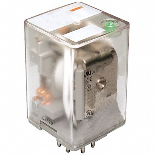 24V DC Coil Volts, Octal, Number of Pins - Relay 11 - Grainger