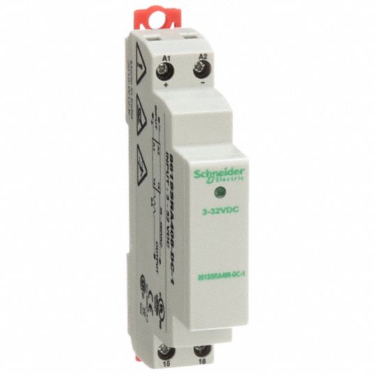 SCHNEIDER, DIN-Rail & Surface Mounted, 8 A Max Output Current, Solid ...
