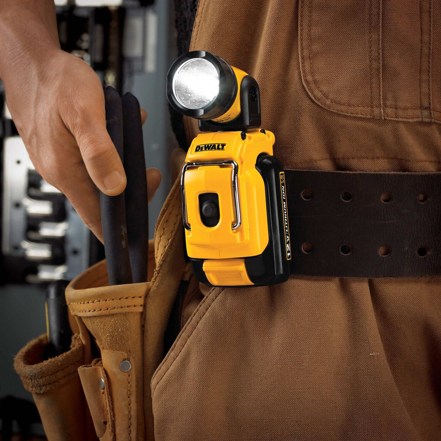 DEWALT Cordless Flashlight: 12V MAX*, Bare Tool, 130 lm Max., 1 Modes ...