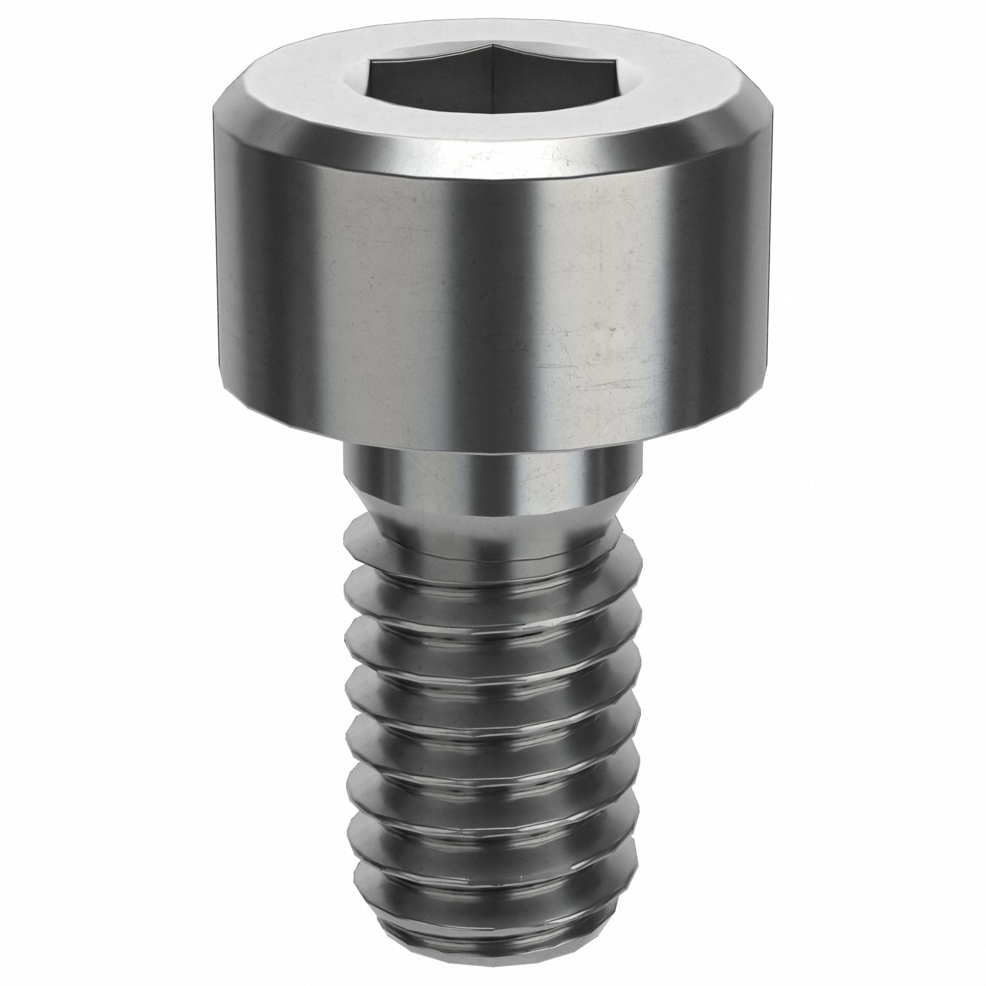 M2.5-0.45 Thread Size, 5 mm Lg, Socket Head Cap Screw - 6CY85|M55050.025.0005 - Grainger