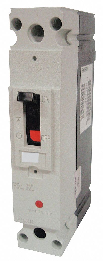 GE, 25 A Amps, 100kA at 240/277V AC, Molded Case Circuit Breaker - 6CYW1|FBH16TE025R - Grainger