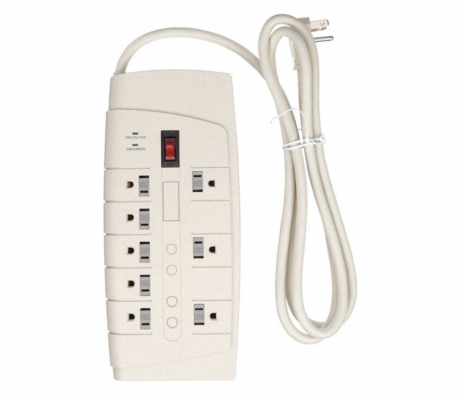 POWER FIRST Barra Multicontactos con Protección contra Sobretensiones ...