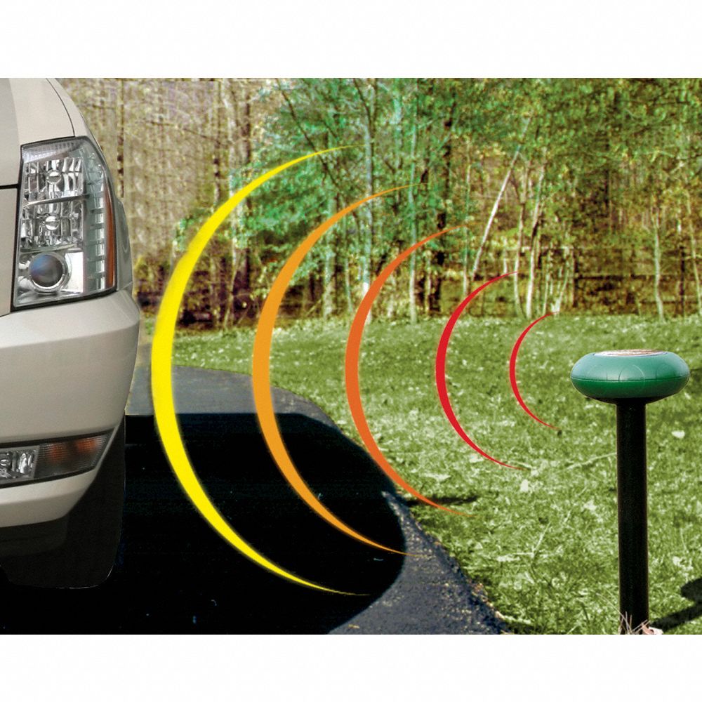 SAFETY TECHNOLOGY INTERNATIONAL Solar Wireless Driveway Monitor Kit ...