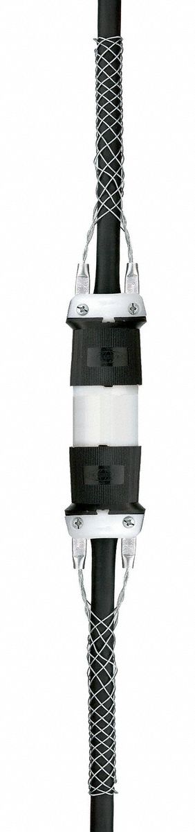 HUBBELL WIRING DEVICE-KELLEMS Strain Relief Cord Grip: 0.85 in to 1.00 ...