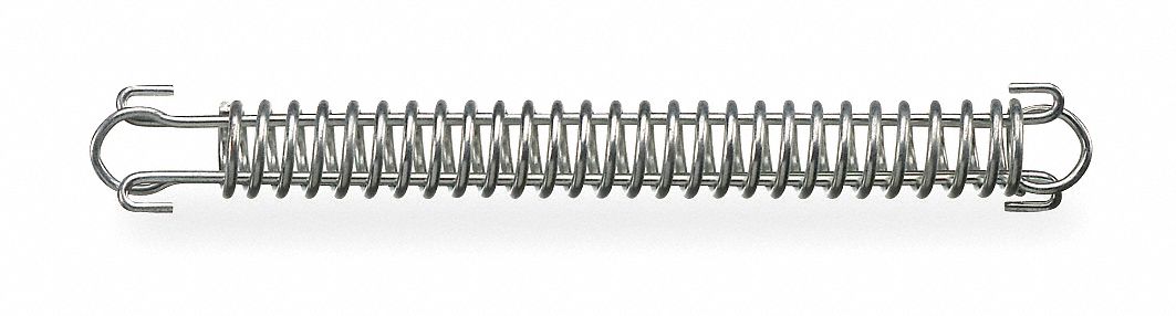 3 1/8 in at 80 lb, 850 lb Breaking Strength, Bus Drop Safety Spring ...