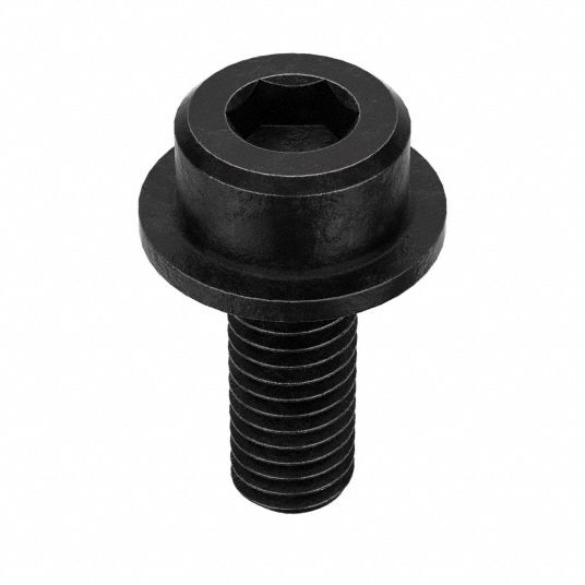 M6-1 Thread Size, 16 mm Lg, Socket Head Cap Screw - 6DE90|SCFS206016 ...