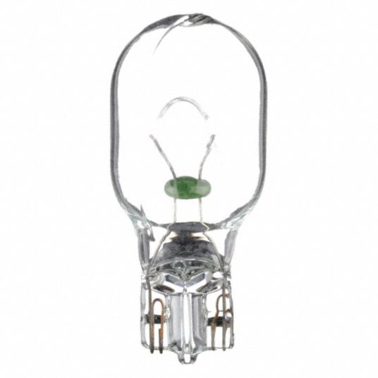 Miniature Incandescent Bulb, S8, Plastic Wedge Single Filament (W2 ...