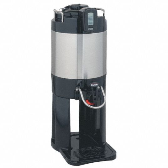 BUNN, 1.5 gal Capacity, Silver, Beverage Server - 6DGZ5|TF SERVER SST ...