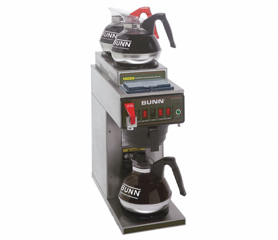BUNN Cafetera automatica,Tp.12tazas - Cafeteras - 6DHA9 | CWTF 15 - 3 ...