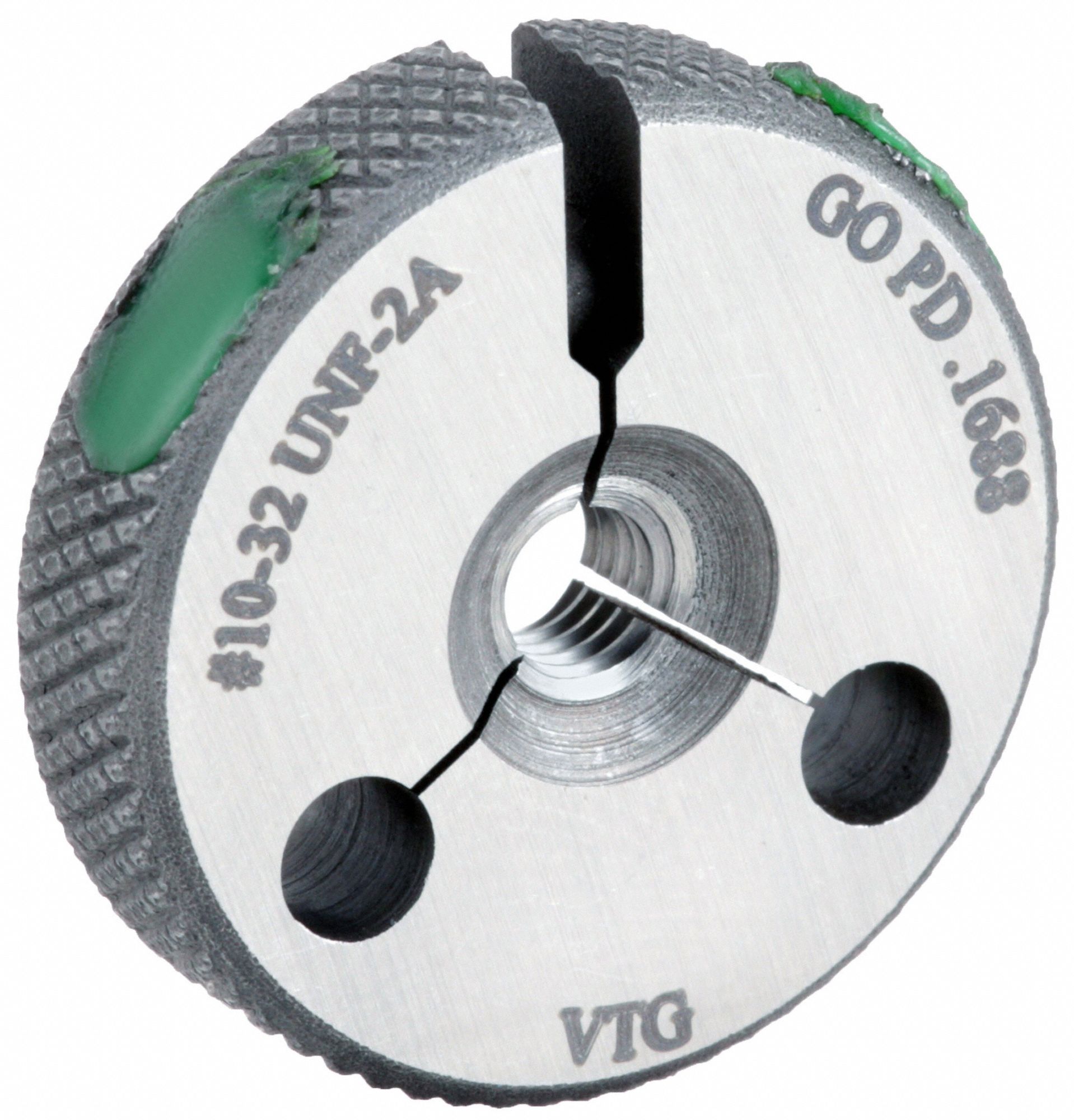 VERMONT GAGE, Go (Plus), #10-32 Thread Size, Threaded Ring Gauge - 6DHY1|361121010 - Grainger