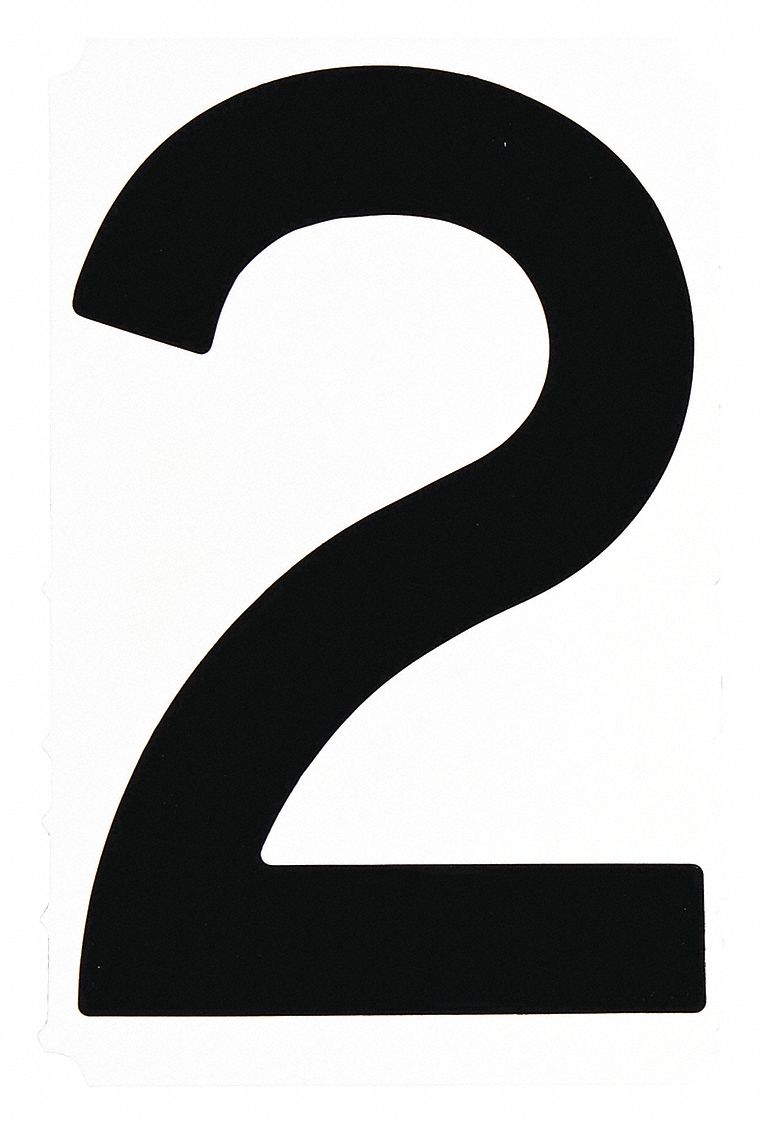 6 in Character Ht, Indoor/Outdoor, Number Kit - 6DJ21|5180-2 - Grainger