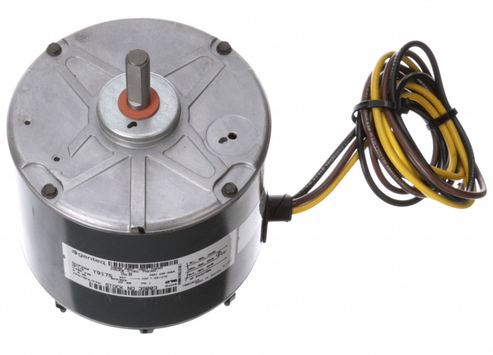 GENTEQ Condenser Fan Motor: Carrier/BDP OEM Repl, 1/5 HP, 825 Nameplate ... GENTEQ Condenser Fan Motor: Carrier/BDP OEM Repl, 1/5 HP, 825 Nameplate ...