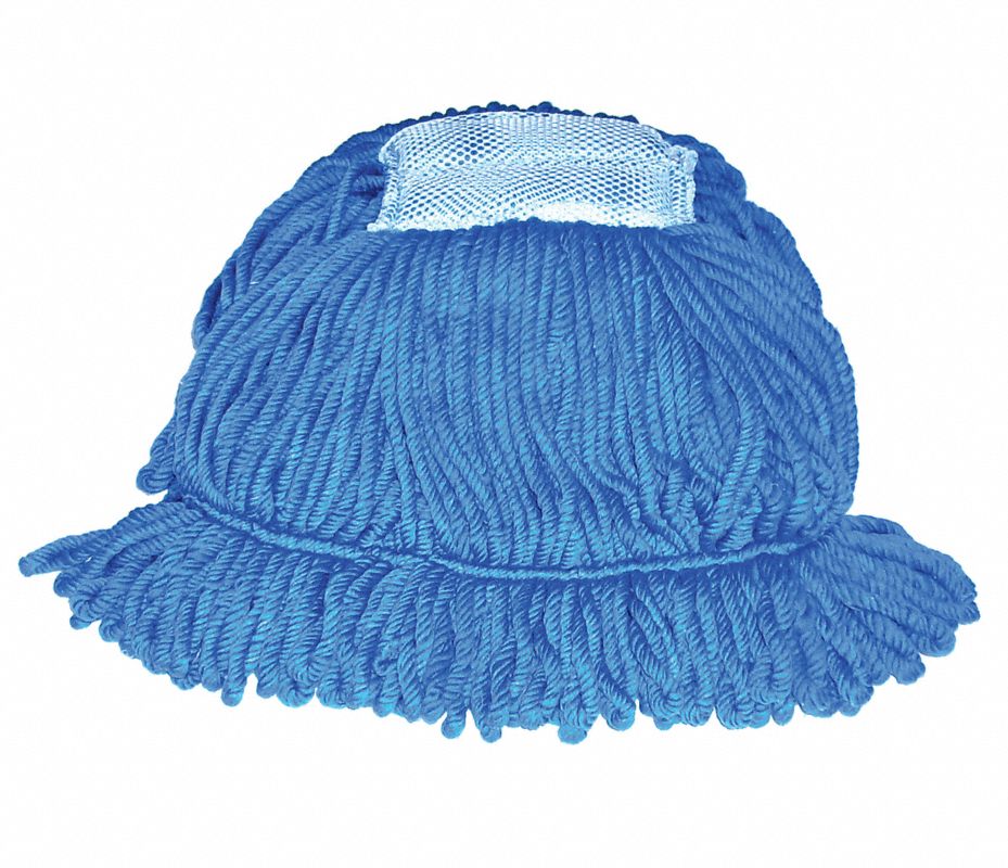 TOUGH GUY Trapeador con Extremo de Rizado, Cambio Rápido, Sí, Azul, 22 ...