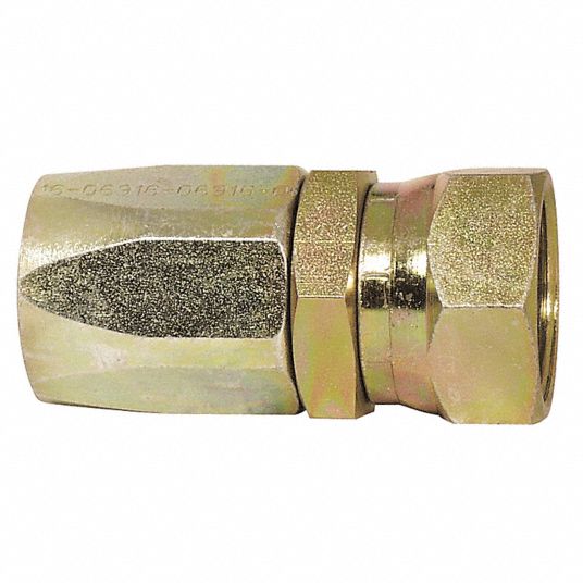 Hydraulic Hose Fitting, Fitting Material Zinc, For Hose Dash Size -8 ...