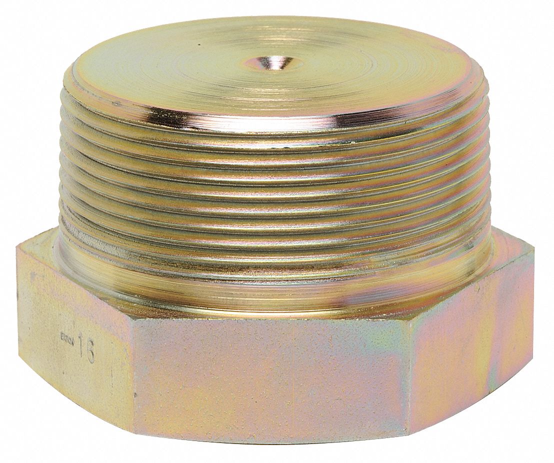 2 in Hex Pipe Plug with MNPT Fitting Connection Type and 3000 psi Max ...