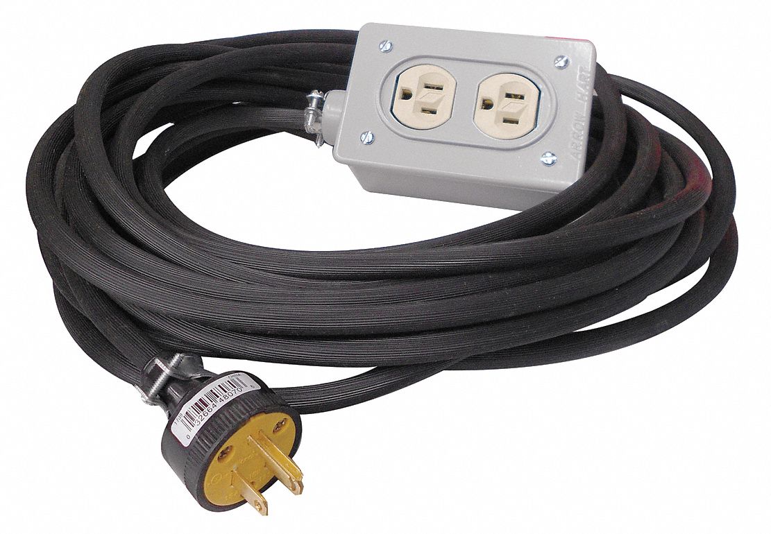 ARROW-HART Extensión Industrial 5m 2 salidas - Extensiones de Cable ...