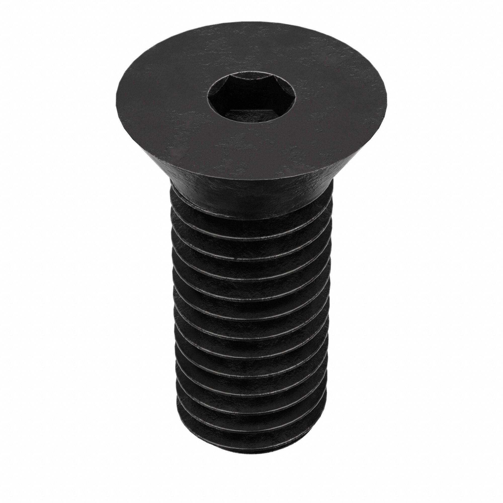 M2.5x0.45 Thread Size, 5 mm Lg, Socket Flat Head Screw - 6DU20|FHS1002505-025P1 - Grainger