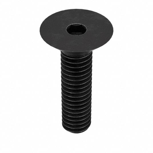 M4-0.7 Thread Size, 14 mm Lg, Socket Flat Head Screw - 6DU42|FHS100414 ...