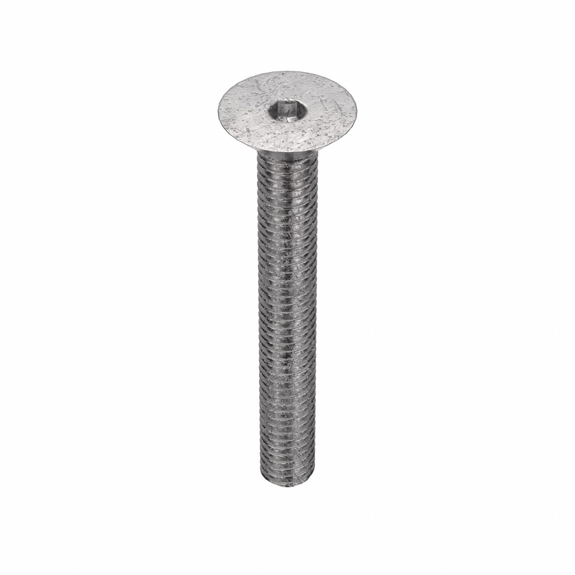 M4-0.7 Thread Size, 30 mm Lg, Socket Flat Head Screw - 6DV56|FHS1XX0430 ...
