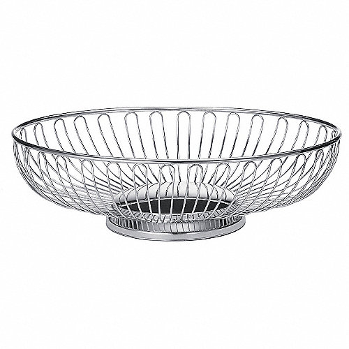 TABLECRAFT PRODUCTS COMPANY Cesta d/Servir Comida, Ovalado, Crom ... TABLECRAFT PRODUCTS COMPANY Cesta d/Servir Comida, Ovalado, Crom ...