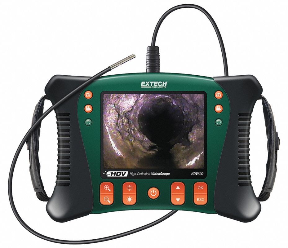 EXTECH Boroscopio de Video , L Flecha 39 - 6DWU7 | HDV610 - Grainger México