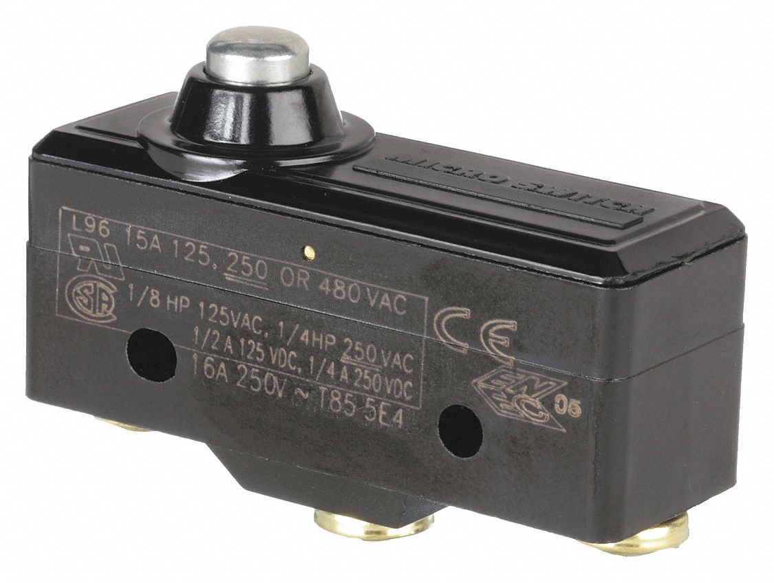 HONEYWELL, Plunger Actuator, 1NO/1NC, Snap Action Switch - 6DXC2|BZ-2RD ...