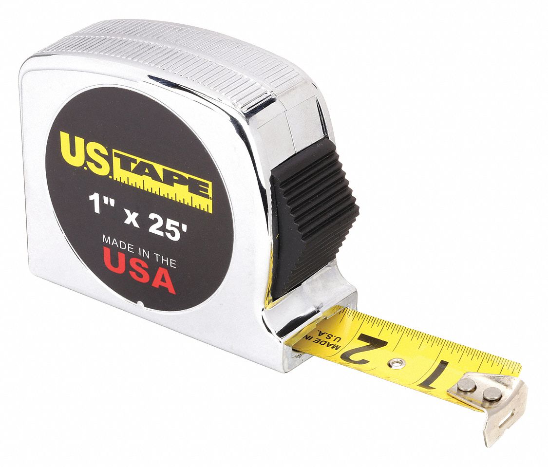 US TAPE, Inch, Nonmagnetic Single Hook Tip, Tape Measure - 6DYR1|57213 ...