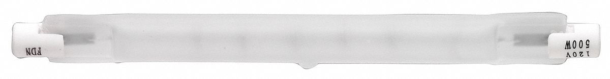 Halogen Reflector Lamp, T3, Recessed Single Contact (R7s), Lumens ...