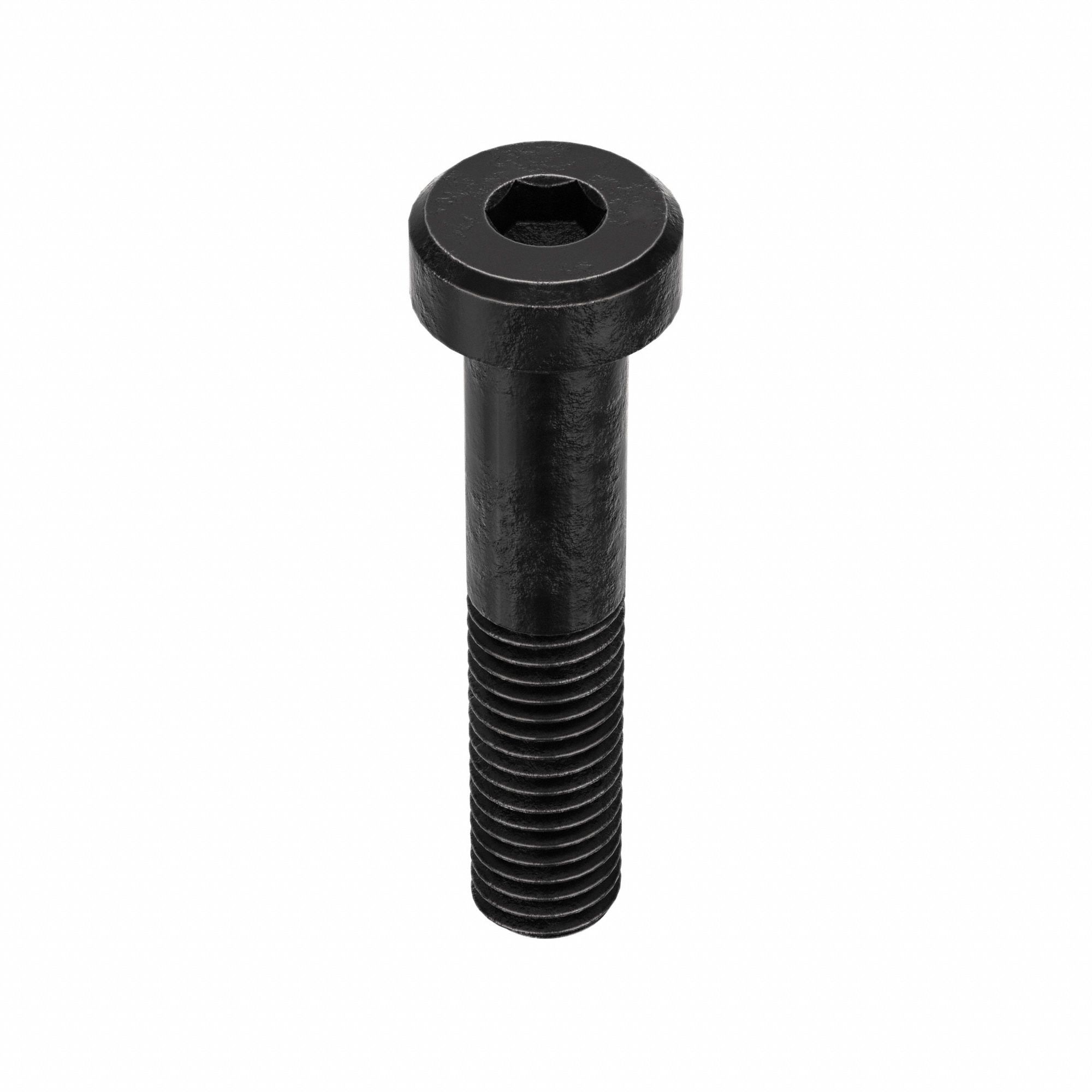 Low, Metric Socket Head Cap Screw, M8-1.25, Steel, Class 8.8, Black ...