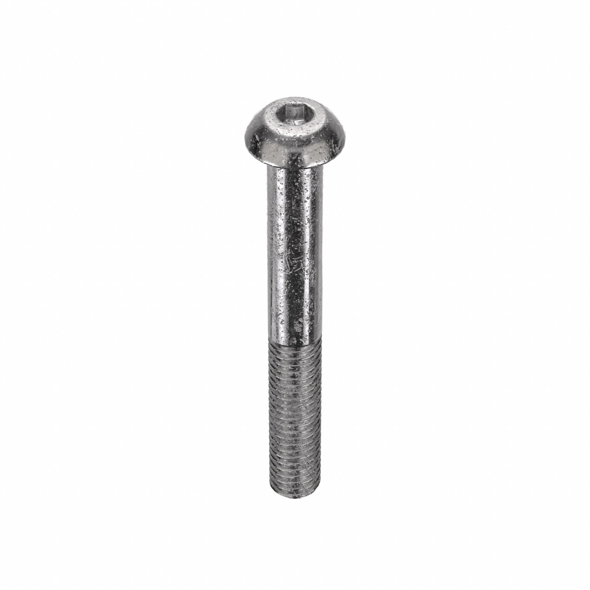 M6-1 Thread Size, 50 mm Lg, Socket Head Cap Screw - 6EB58|6EB58 - Grainger