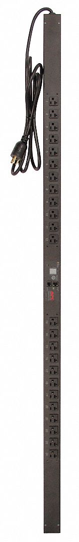 Power Distribution Unit, 1 Phase, 120V AC Voltage, Number of Outlets 24 ...
