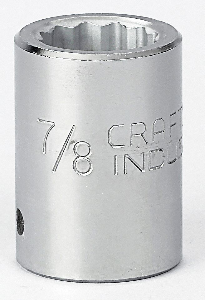 Socket, 3/4 in Drive Size, Alloy Steel, Chrome Finish - Grainger