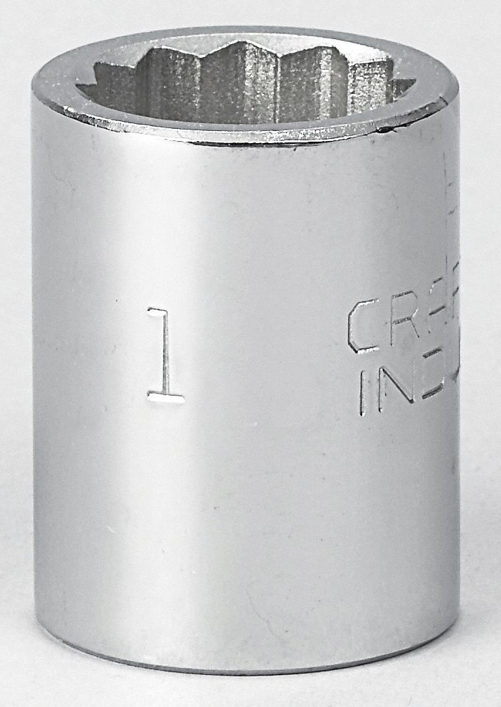 Socket, 3/4 in Drive Size, Alloy Steel, Chrome Finish - Grainger