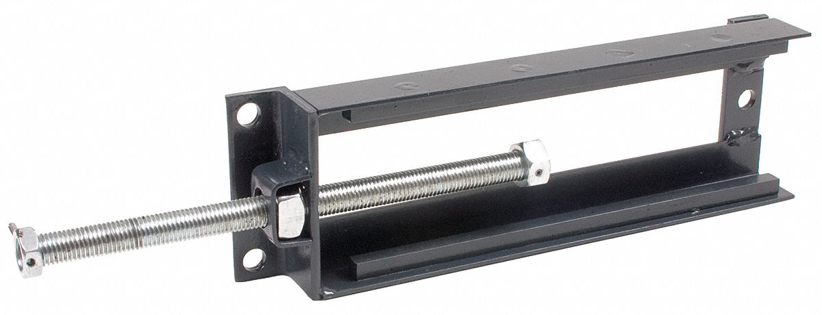 Take-Up Frame: 4 Bolt Holes, 11/16 in Bolt Hole Size, 9 in Adjustment ...