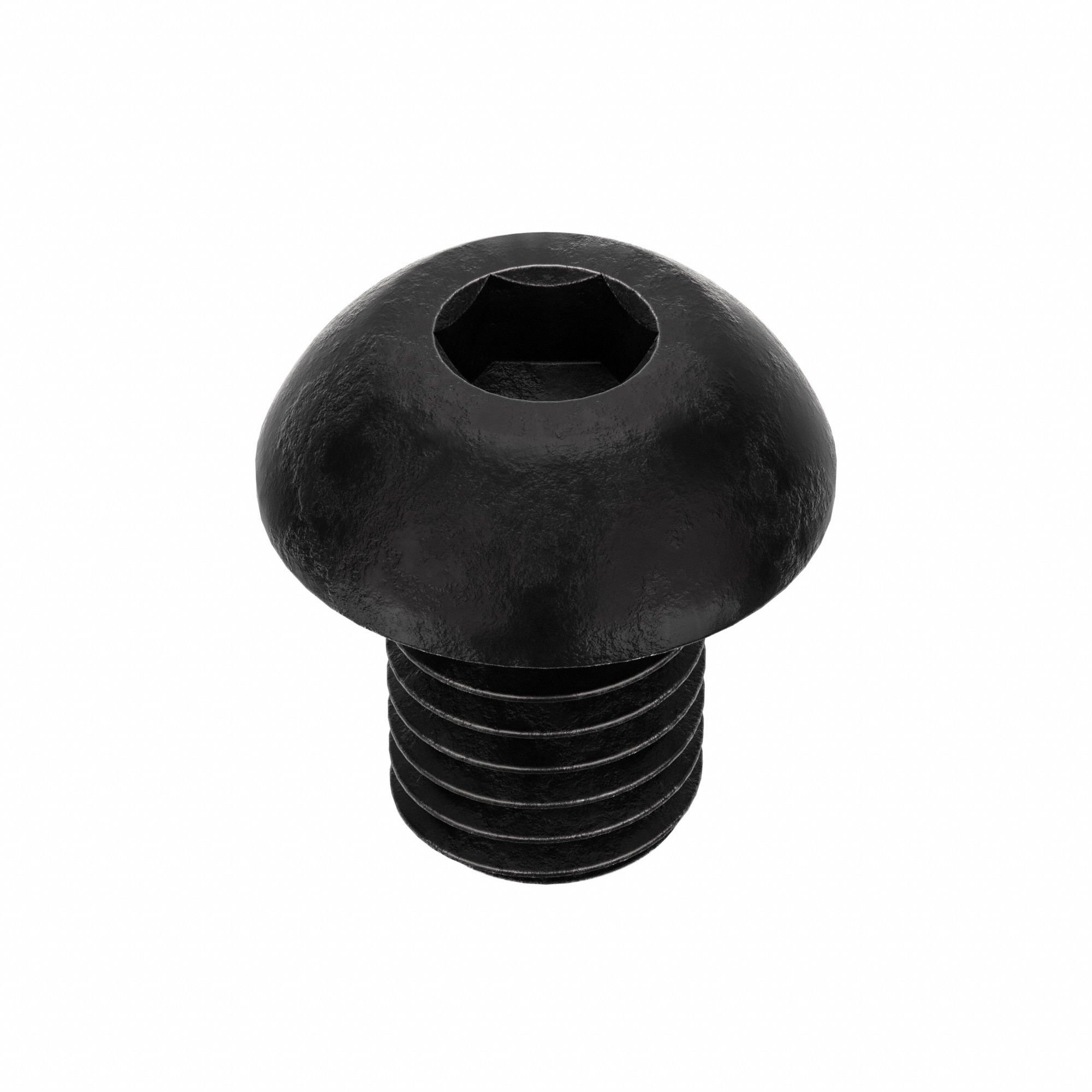 M12x1.75 Thread Size, 16 mm Lg, Socket Head Cap Screw - 6EE81 ...